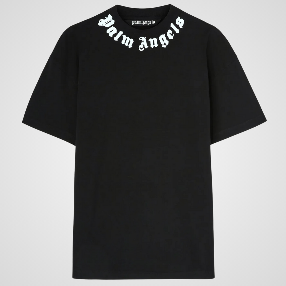 Palm Angels Neck Logo T-Shirt – Averlo